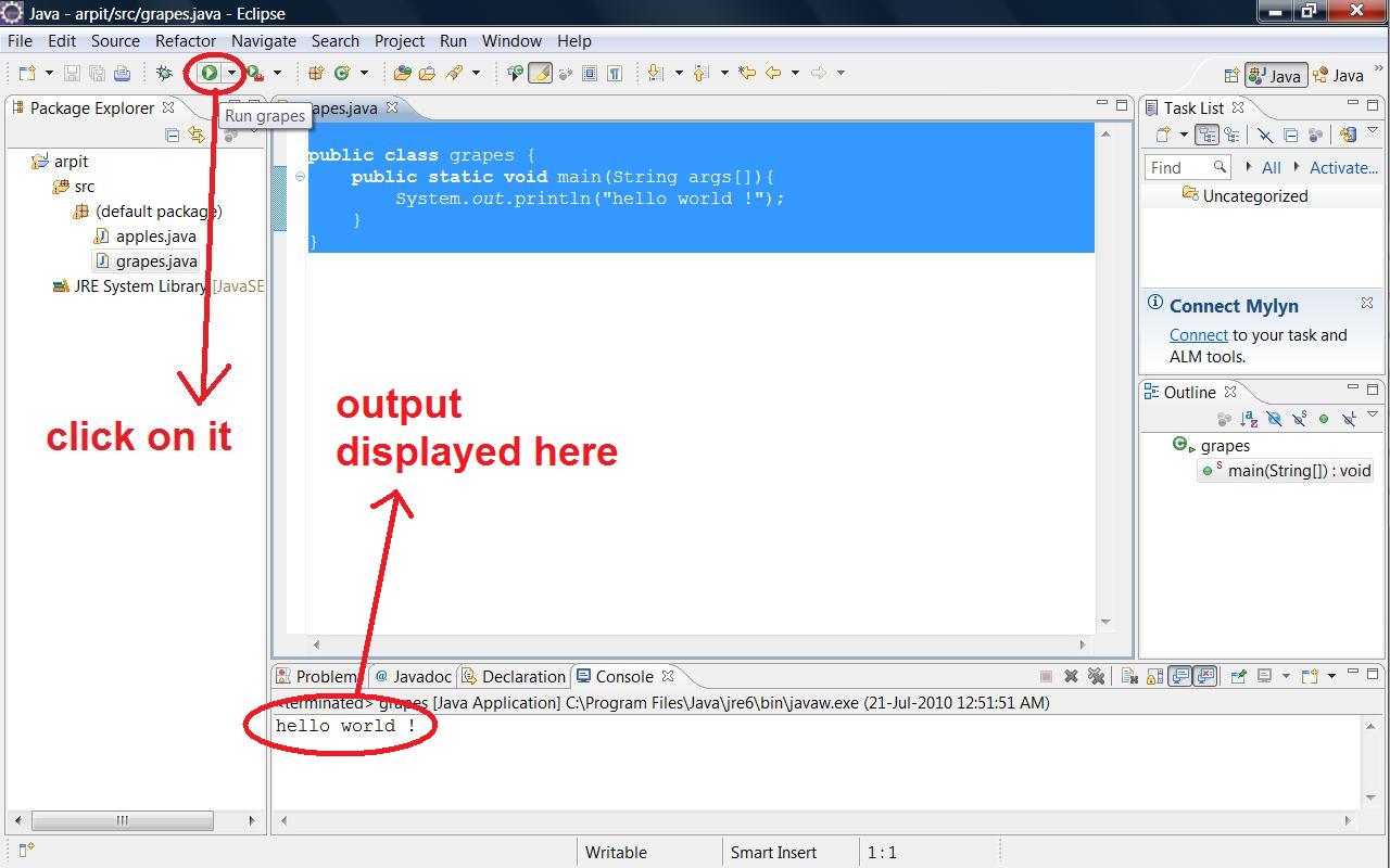 Hmmmmm !!: Best Text Editor cum Complier for JAVA
