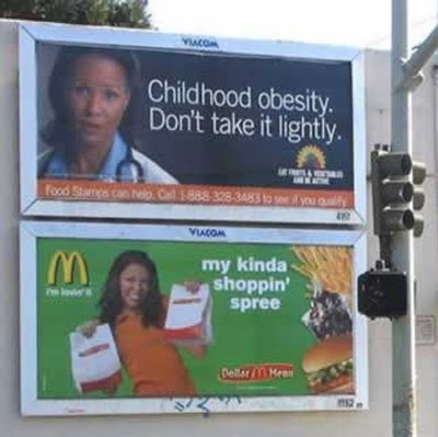 Creative ppl think in creative way: Lesson 5 - Juxtaposition