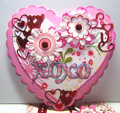 Bitten by the Bug 2: Wild Card...Heart card challenge