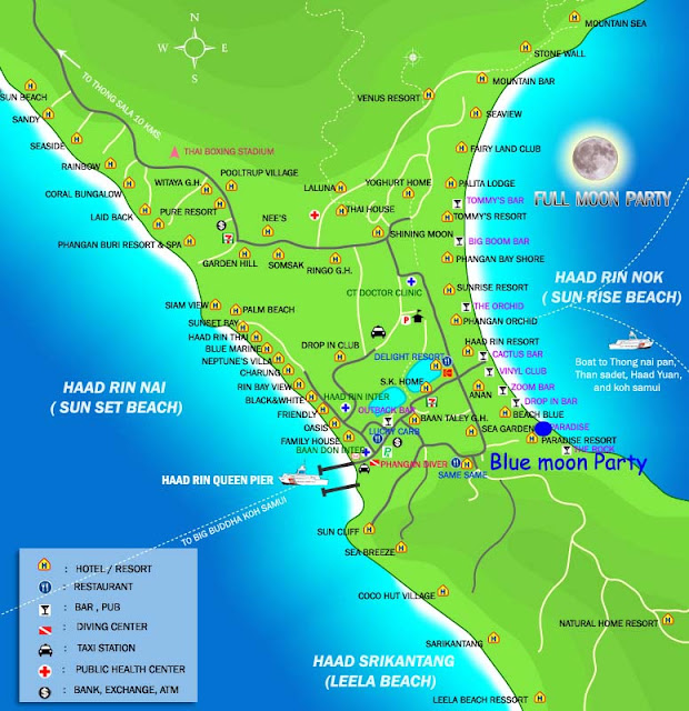 How to Get to Koh Phangan, Thailand for the Full Moon Party! | PINOY ...