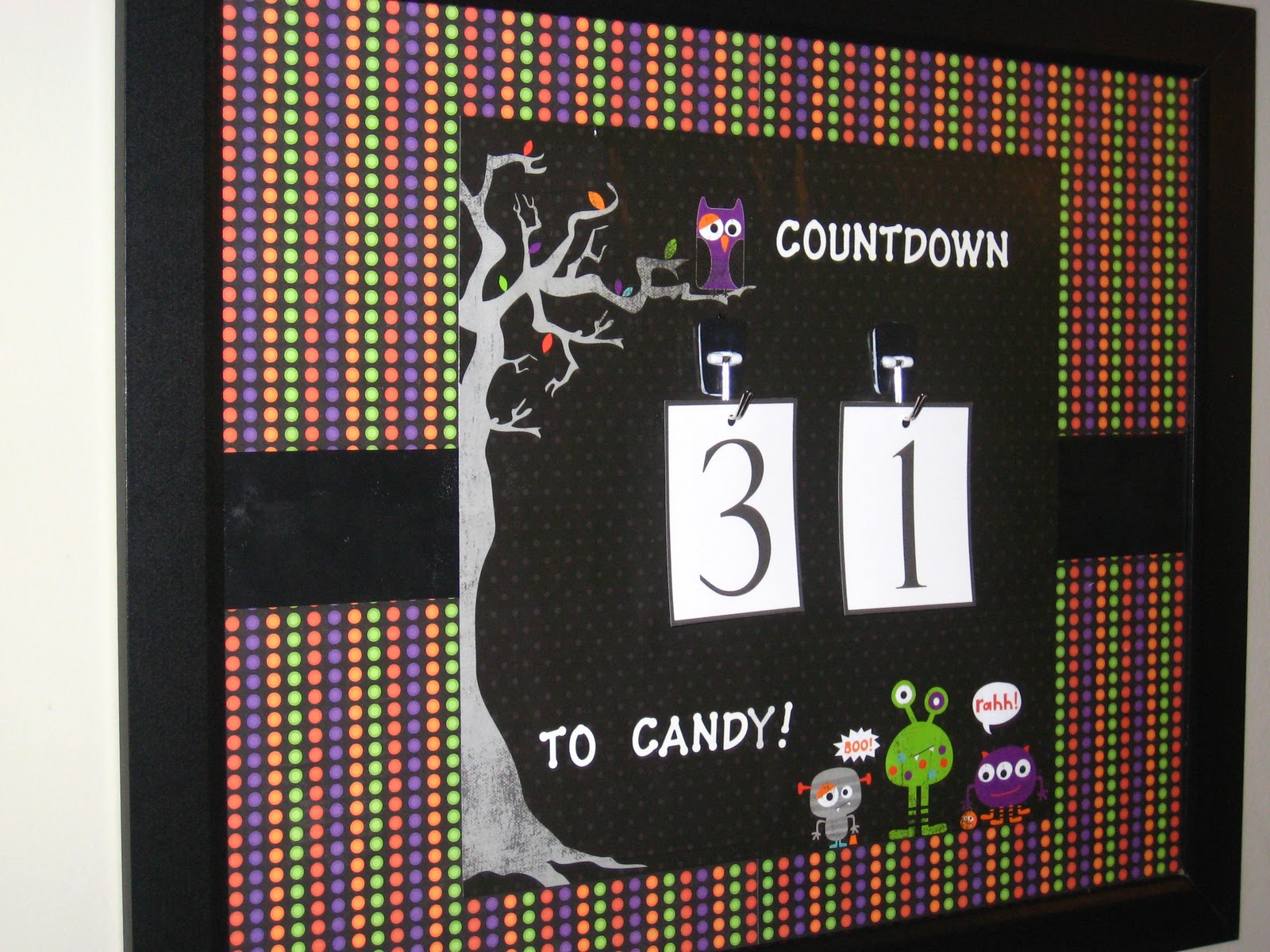 Home Inspired Bliss: Countdown Calendar