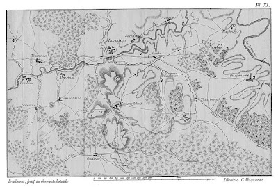 WARGAMING BORODINO 1812: Map of the Borodino battlefield