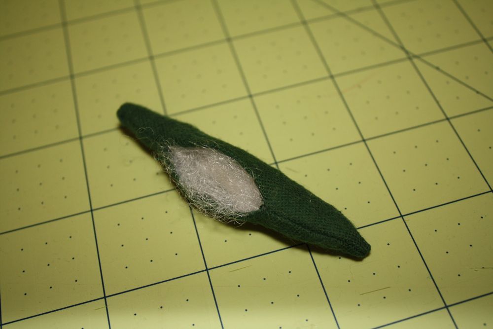 fabric green beans tutorial