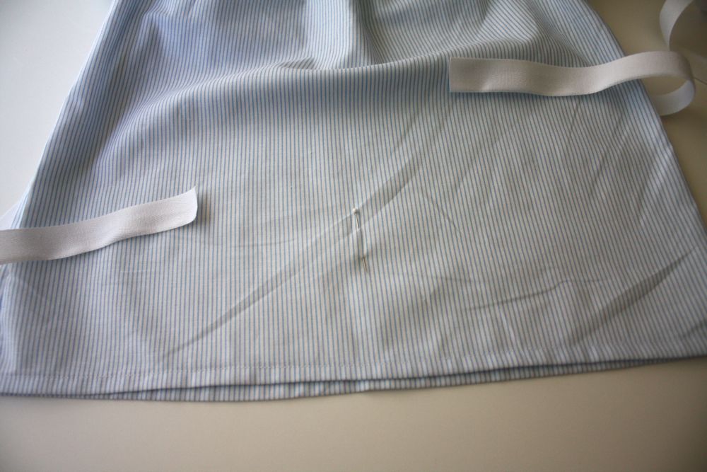 drawstring waist tutorial