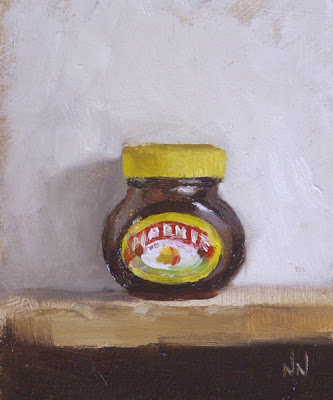 Hours and Days: Still Life painting #2 - Marmite #1