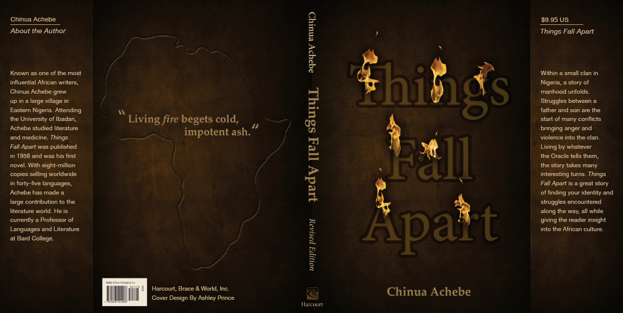 Ashley Prince: Things Fall Apart Book Jacket