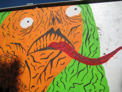 Lurker: Neckface on Melrose Los Angeles graffiti