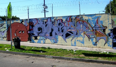 Lurker: Aqua Teen Hunger Force in Glassell Park Los Angeles graffiti