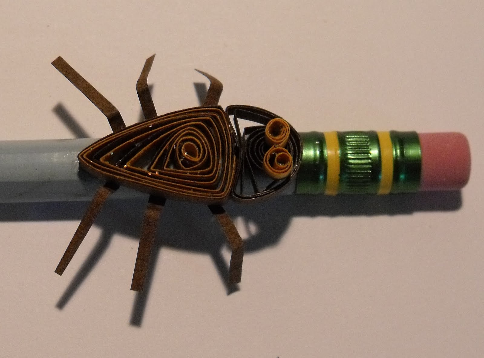 In Rosie's Book: Quilled Insects and Other Creepy Things