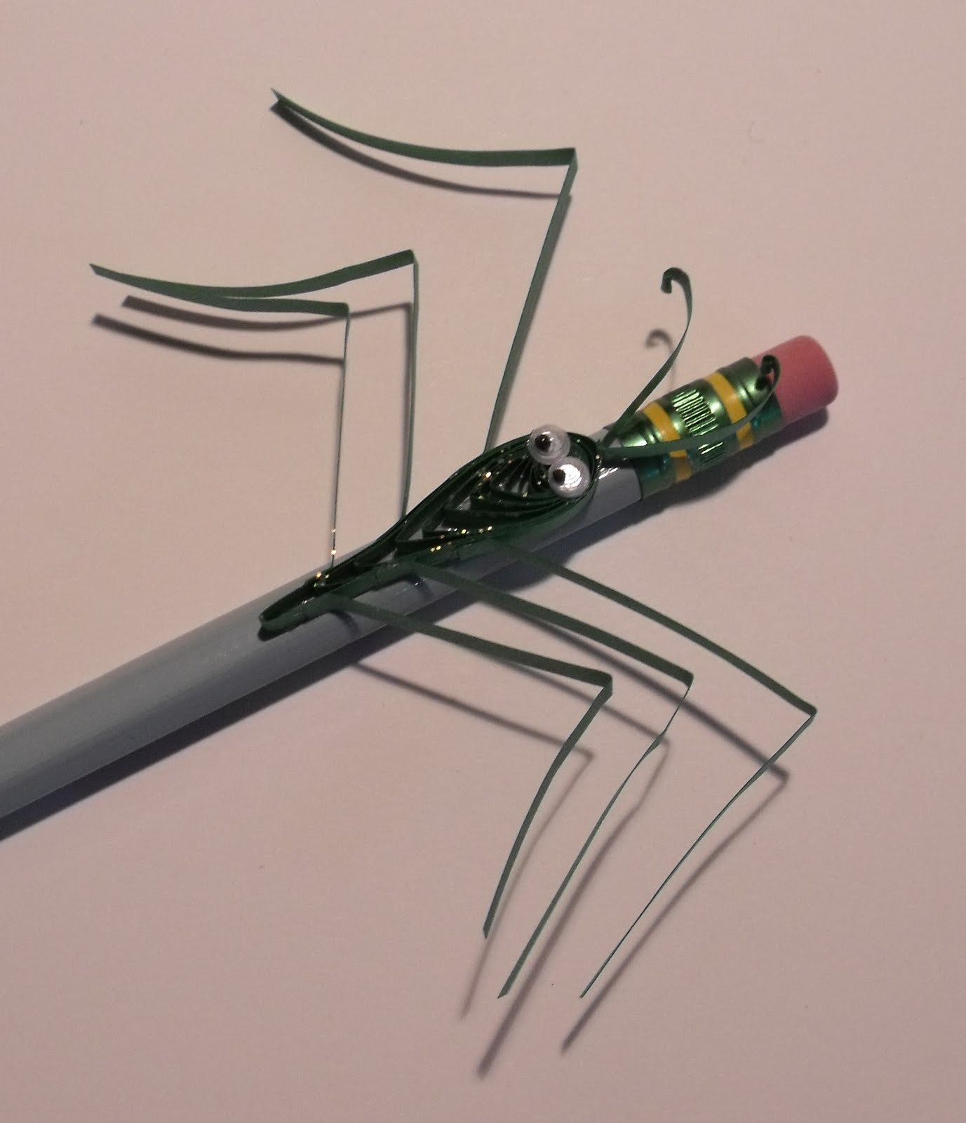 In Rosie's Book: Quilled Insects and Other Creepy Things