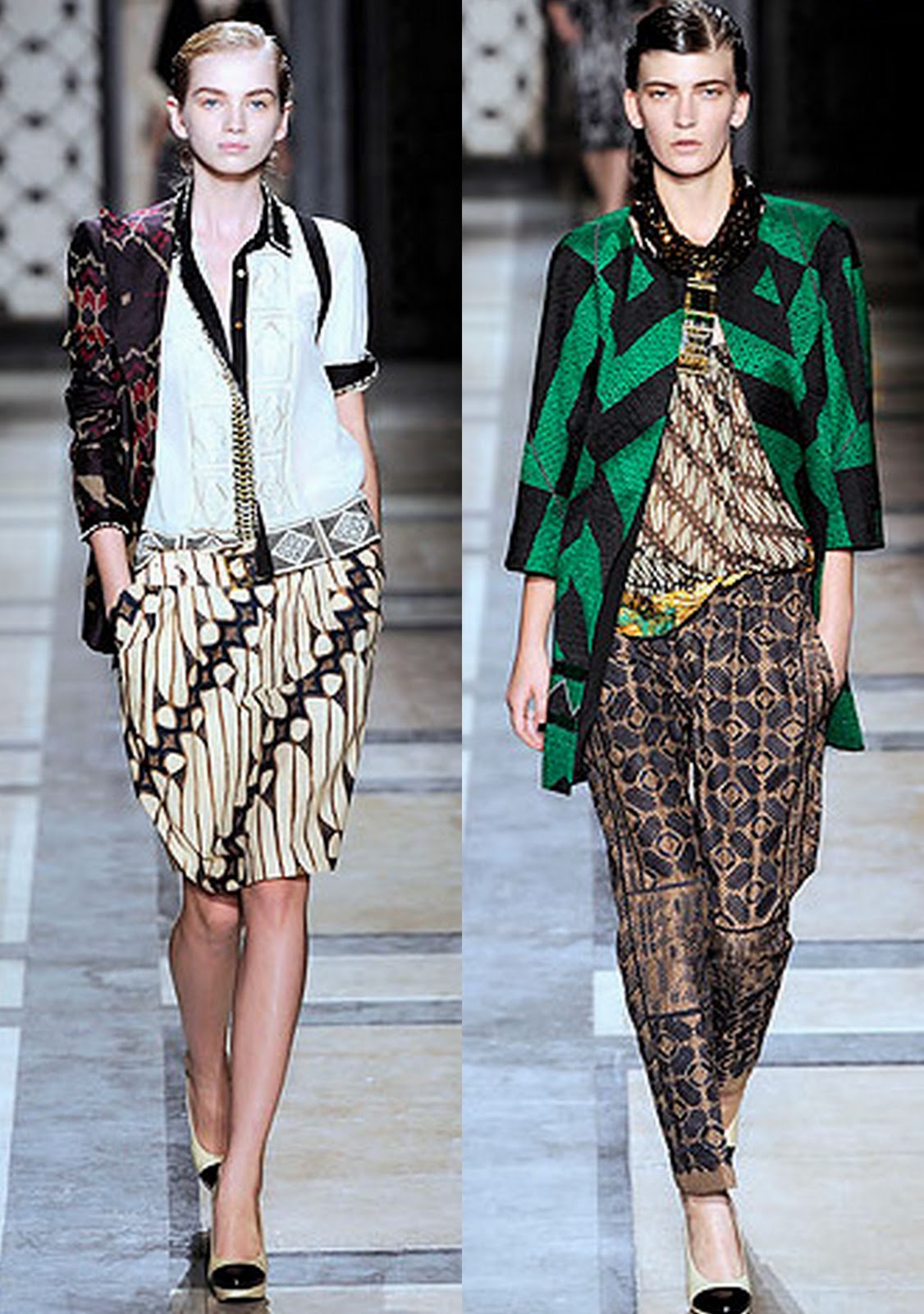 Le GRAND STYLIST: Ikat & batik print