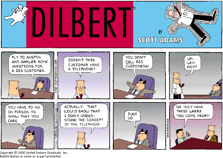 fast forward >>: Best of Dilbert comic strip