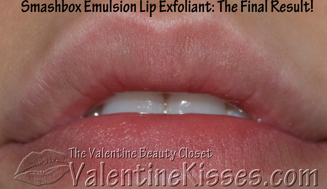 Valentine Kisses: Smashbox Emulsion Lip Exfoliant: Review, Swatches ...