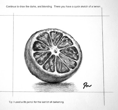 Joe's Art Class: How to Draw a Lemon