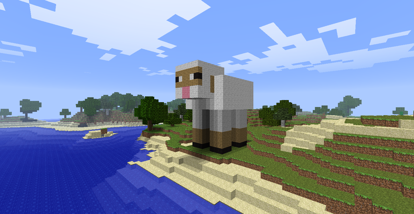 Giant sheep. - Survival Mode - Minecraft: Java Edition - Minecraft ...