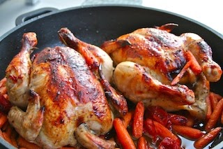 Dalia's Kitchen: Two Deliciously Roasted Chickens