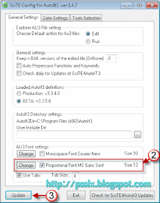วิธีตั้งค่าภาษาไทยให้กับ SciTE Script Editor ใน AutoIt - PSsix ที่ใดมีปัญหา ที่นั่นมีคำตอบ