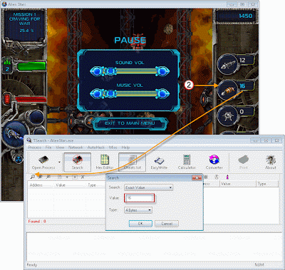 โกงค่าต่างๆ ในเกมส์ ด้วยโปรแกรม TSearch - PSsix ที่ใดมีปัญหา ที่นั่นมีคำตอบ