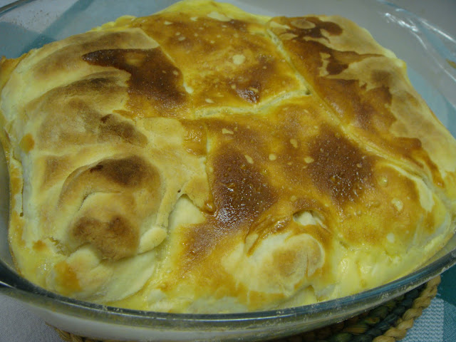 A Panificadora Ribeiro: Bacalhau com natas em massa folhada
