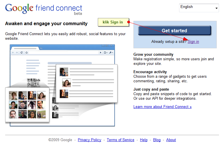 Gadget Follower Guna Google Friend Connect |Tutorial Blogger Blogspot