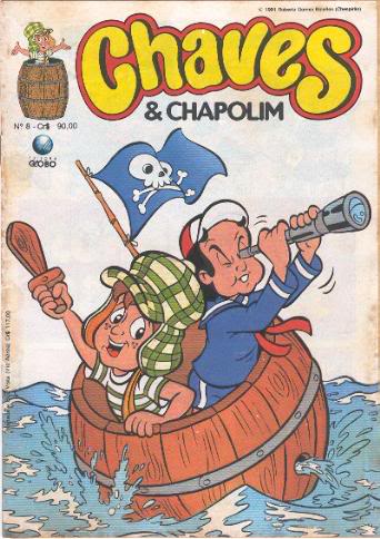 Chaves & Chapolin: Gibis do Chaves original 1990 a 1993