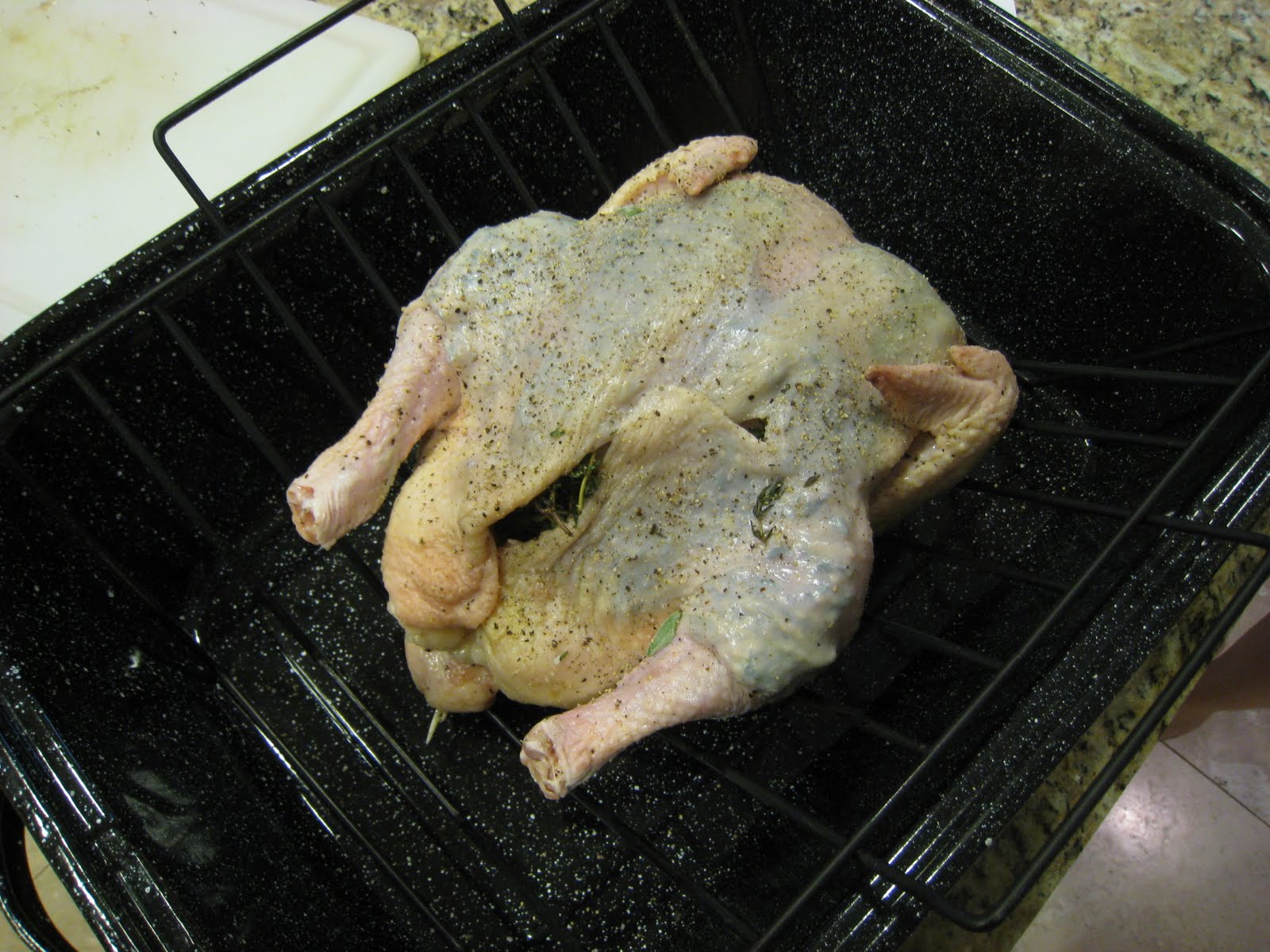What's Cookin' with Mary?: Thyme & Sage Roasted Chicken