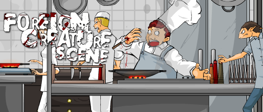 Foreign Creature Scene Walkthrough