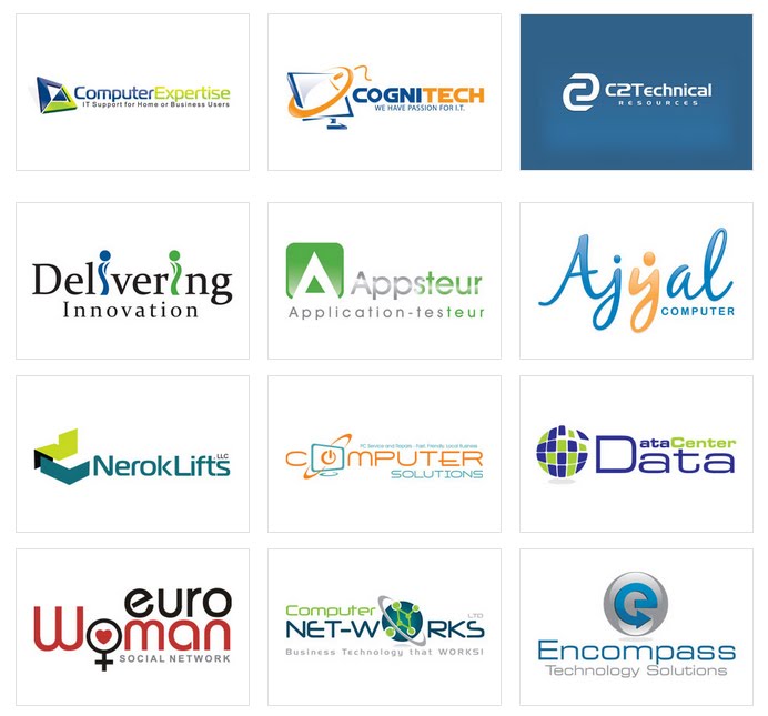 Custom Logo Design by LogoProDesign: Computer and Networking Logo Design