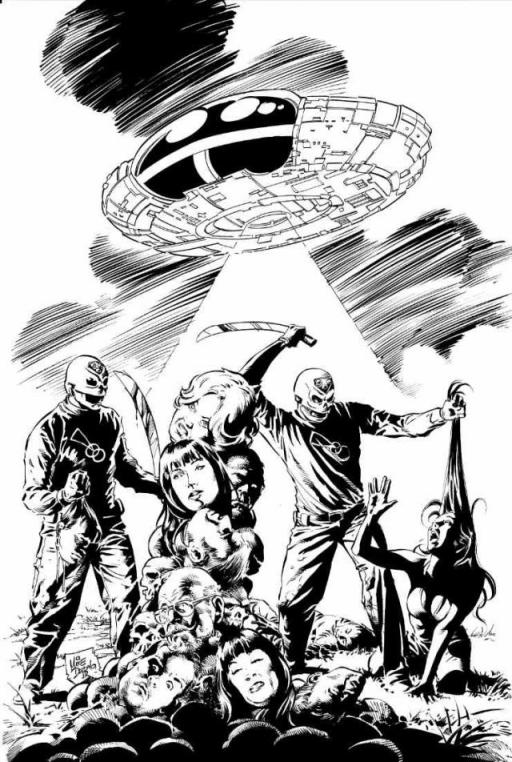 Shades of Gray: Picture Perfect Wednesday: Attack of the Astro-Zombies!