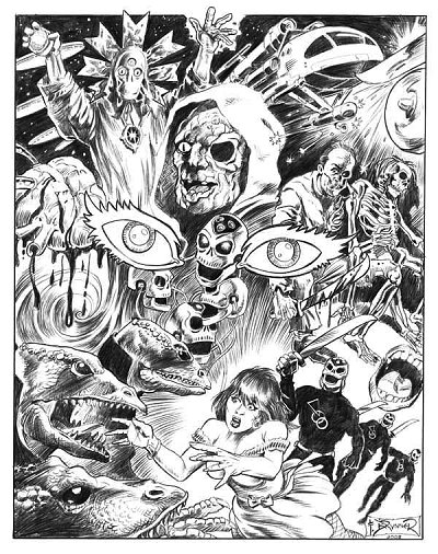 Shades of Gray: Picture Perfect Wednesday: Attack of the Astro-Zombies!