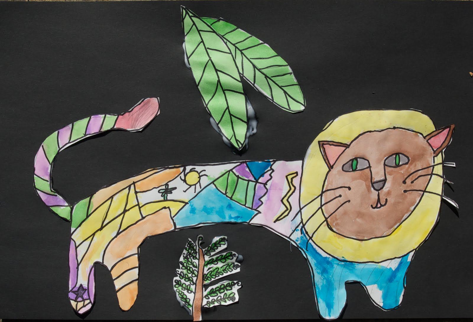 Art Blast!: September 2010 - Henri Rousseau and the Jazzy Jungle Cat!