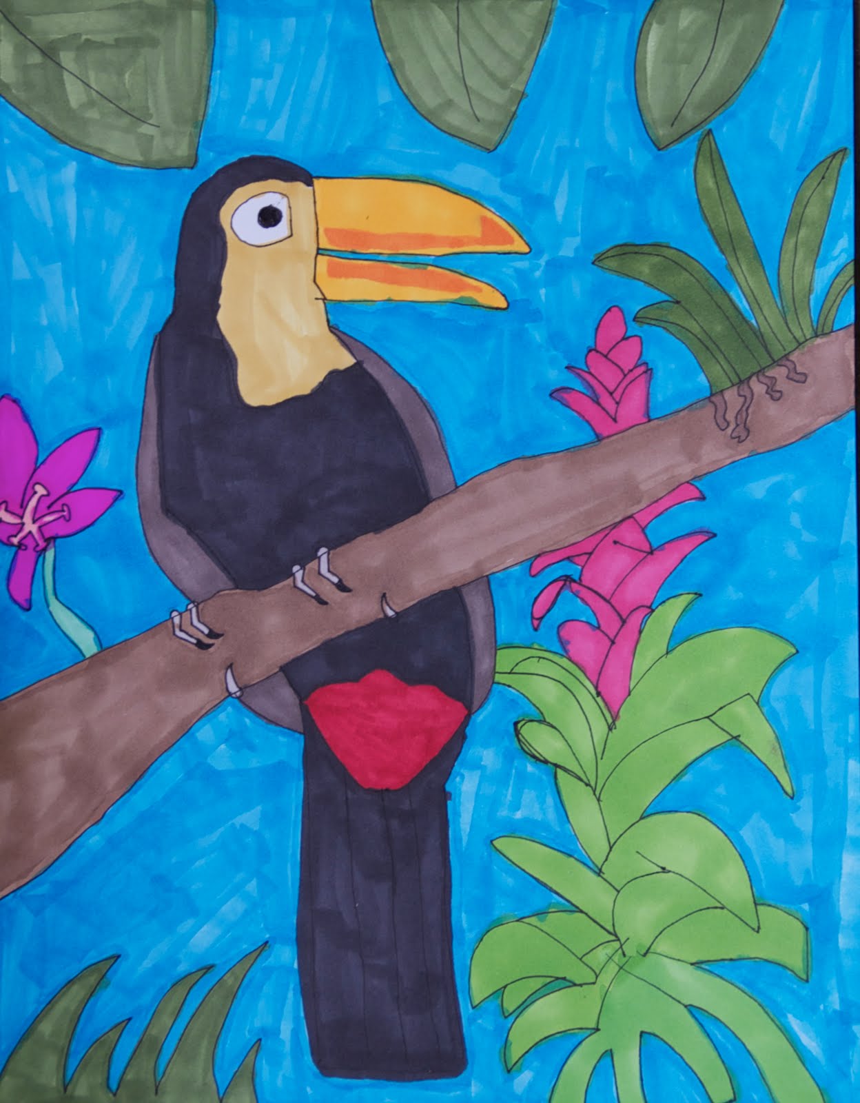 Afternoon Art Classes for Kids: Henri Rousseau and the Toucan-Winter ...