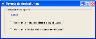 programacion (orientada a objetos): OptionButton - Botones de opción