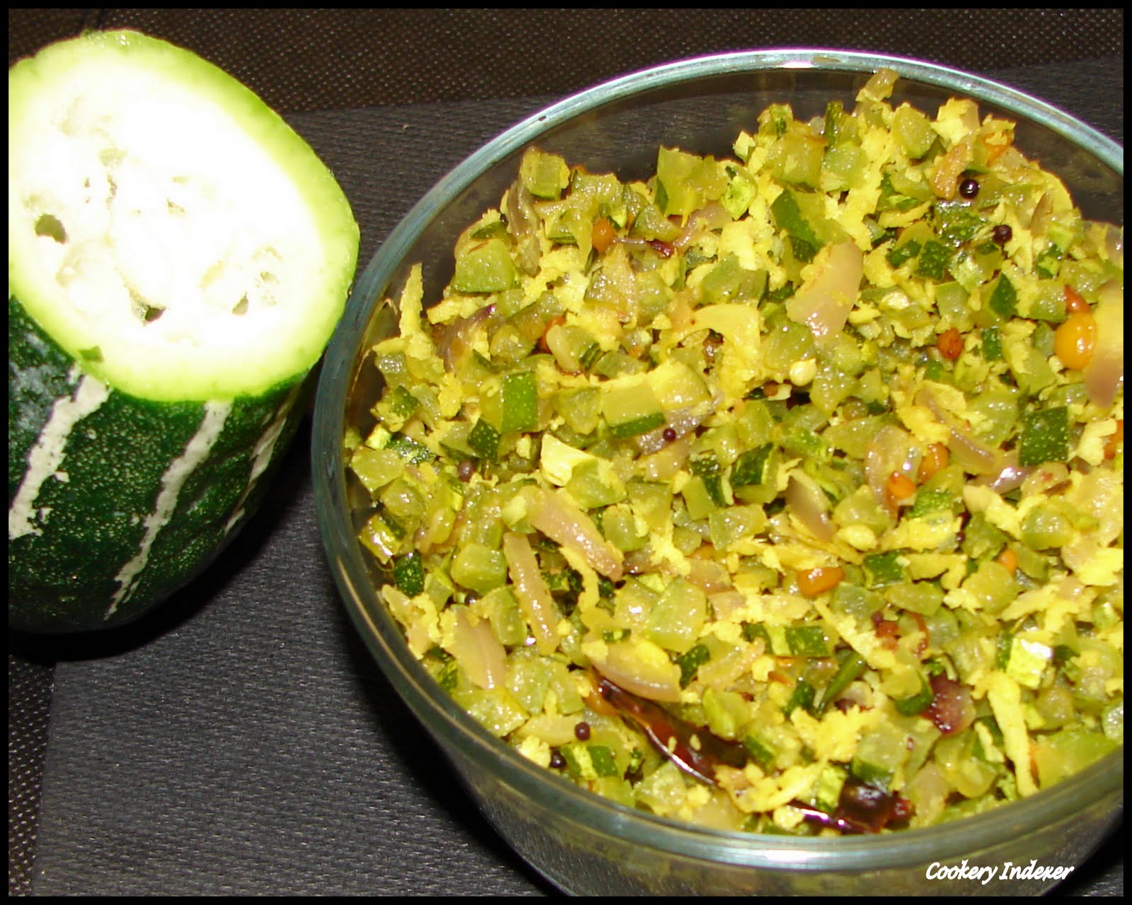 ! Regional Indian Cuisine Blogroll !: Padavalanga Thoran (Snake Gourd ...