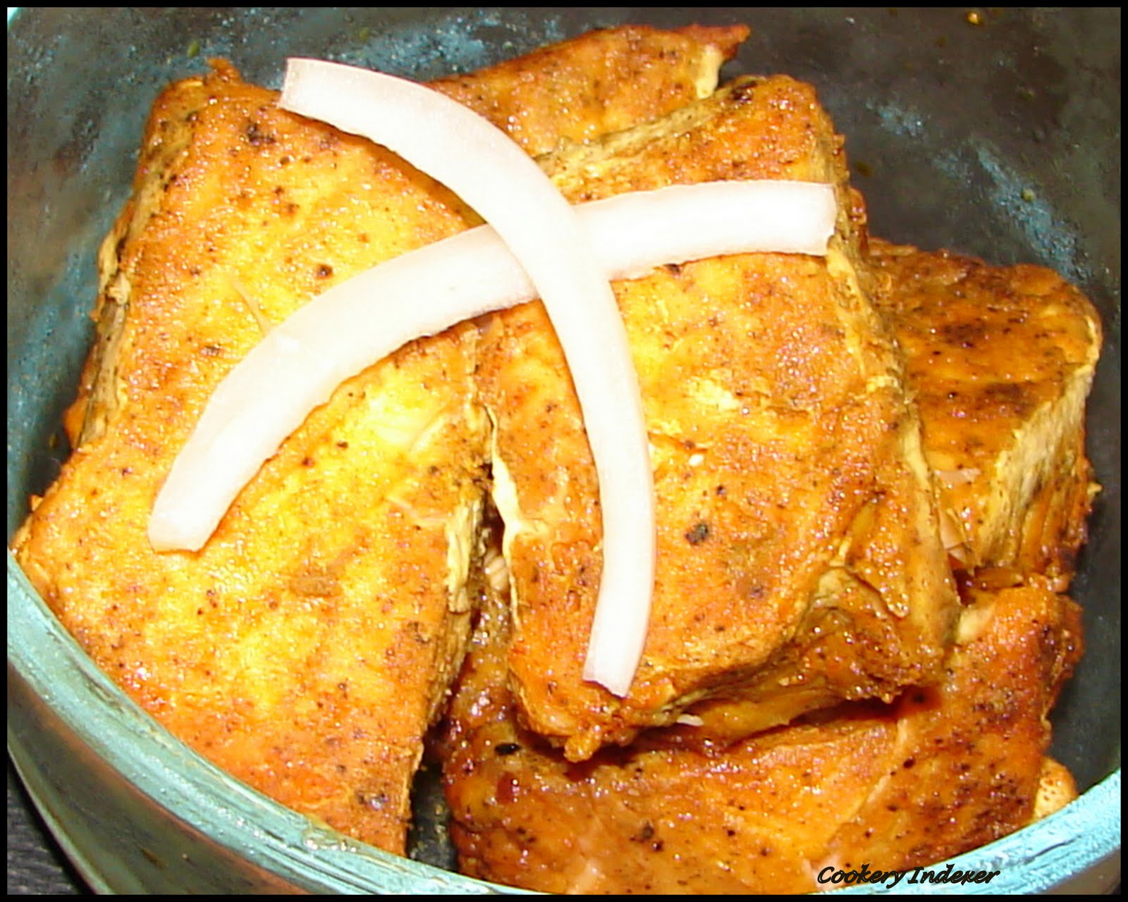 ! Regional Indian Cuisine Blogroll !: Baked Fish (Salmon)