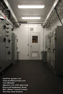 StarFlite Systems: MCC Room and Control Cab/Control Room - Stainless Steel