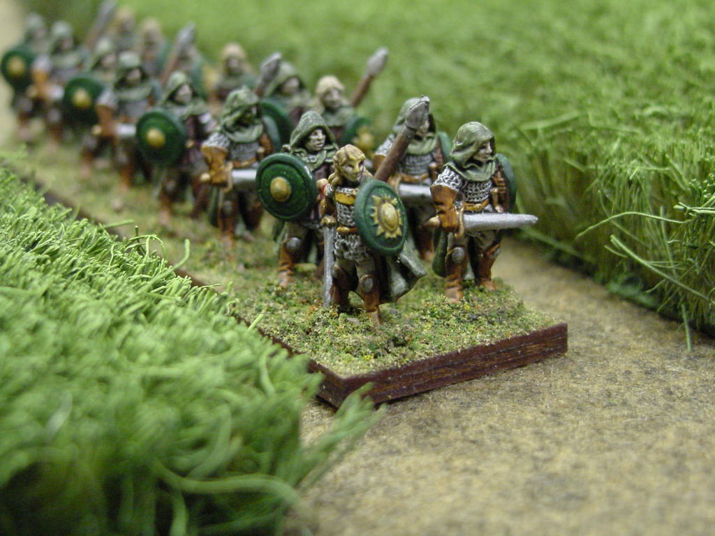 Din of Battle: Dark Dwarves, Wood Elves, Griffin Riders, and Wemics