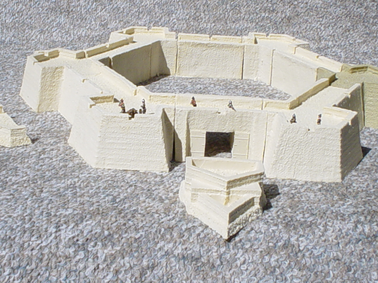 Din of Battle: 15mm Vauban Fortress from Stone Mountain Miniatures