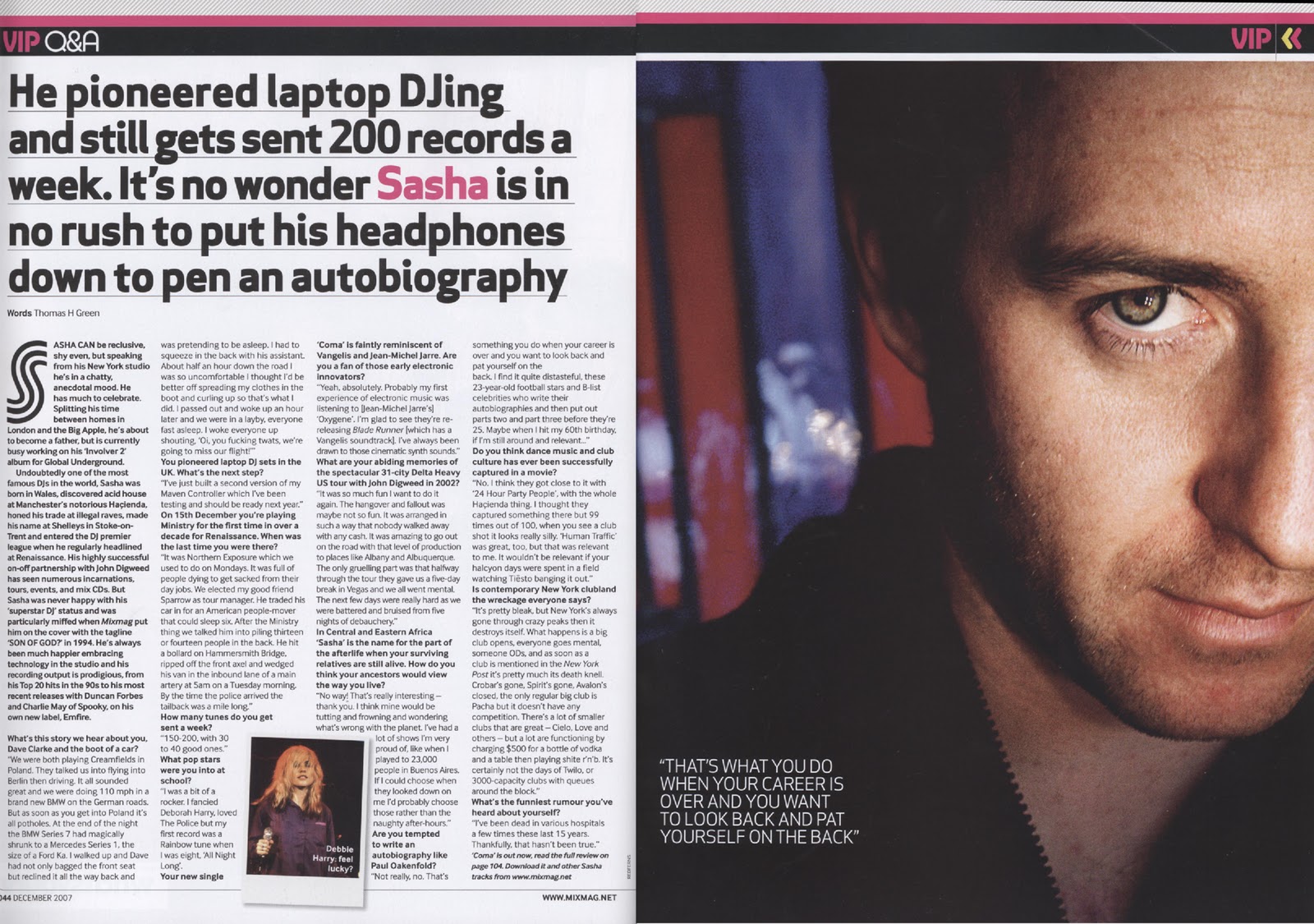AS Media Coursework: Analysis of Music Magazine Double Page Spreads
