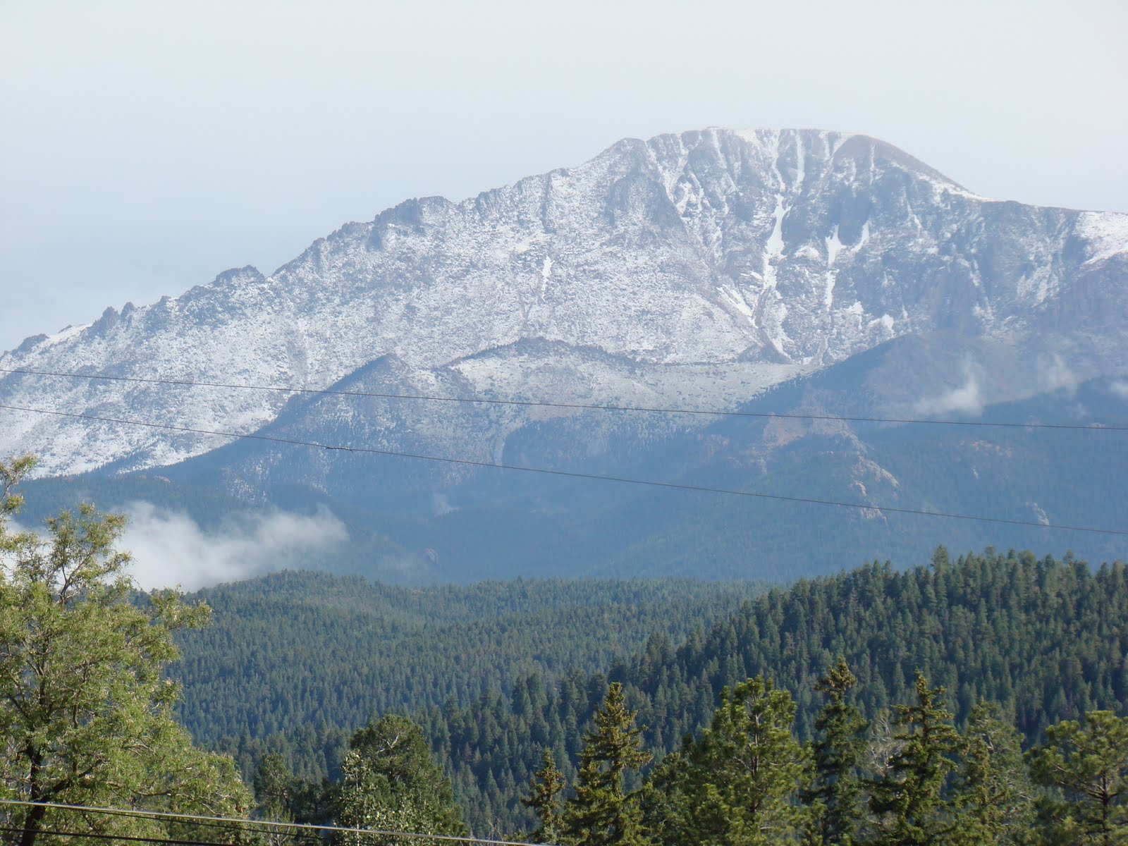 Travel with Us: Snow Fall on Pikes Peak