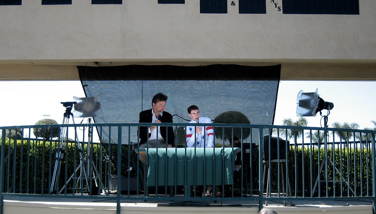 Mary Forney's Blog: Joe Talamo in a Live Interview at Hollywood Park