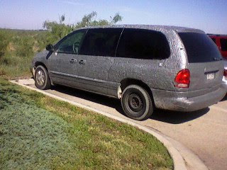 Martha's Blog: Wow! A Duct Taped Car!