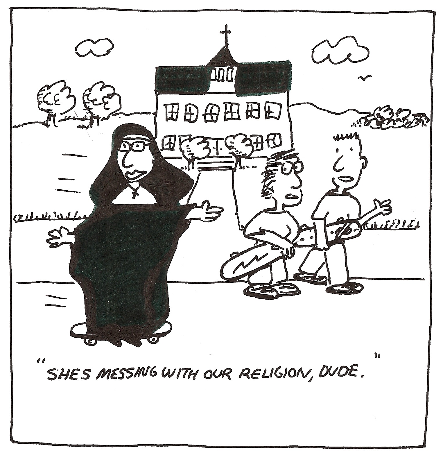 berry cartoons: berry cartoon religion