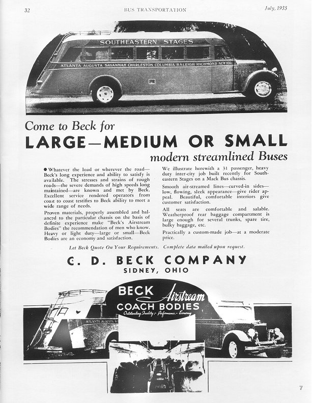 Retro Buses: BECK
