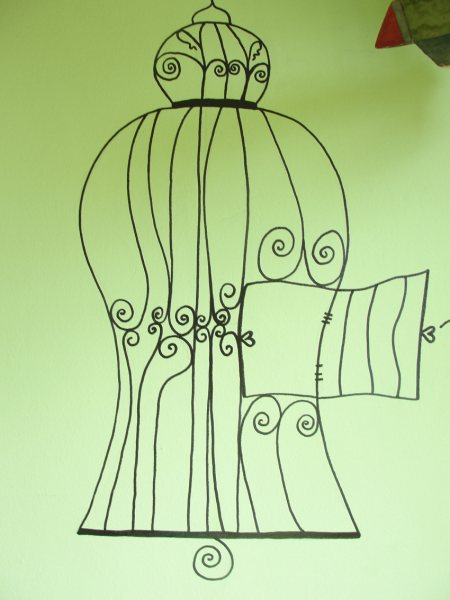 Como dibujar una jaula - Imagui