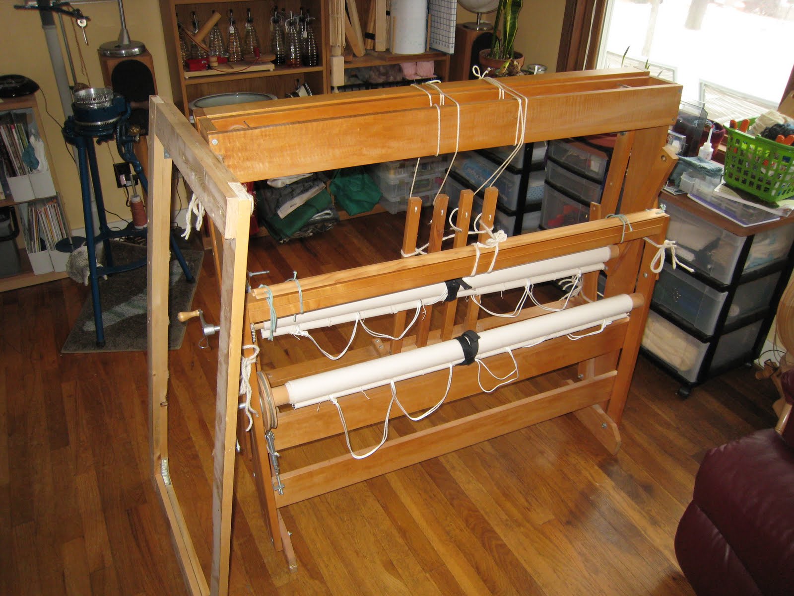 MadCityMike's Blog: "My Harrisville Floor Loom Goes Into Storage......"