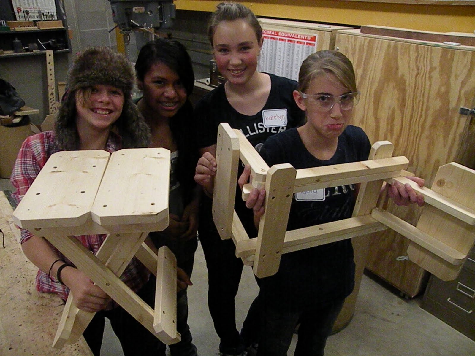 Catalogue 8th grade woodshop projects ~ Jim