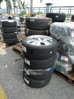 Selling Used & New Japan Rim: 17" WORK JAPAN VIP RIM WITH TIRE - SOLD-