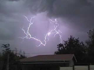 Lightning Storms and Severe Weather: Circular Lightning