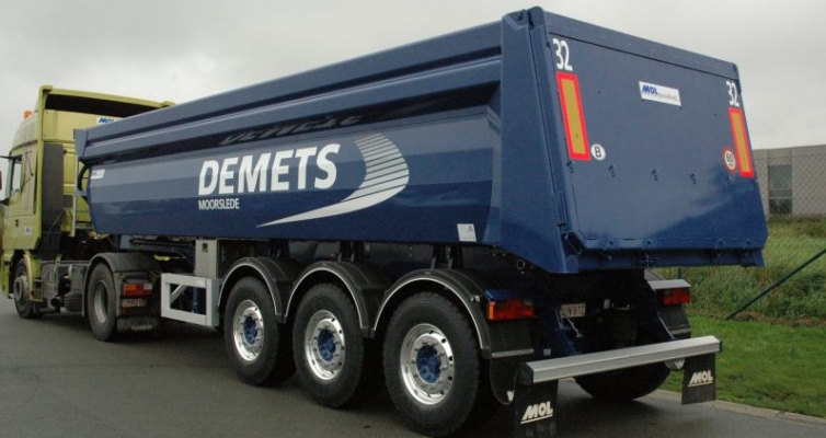 TRAILER MAKERS EUROPE * Belgium - New tippers at Mol site